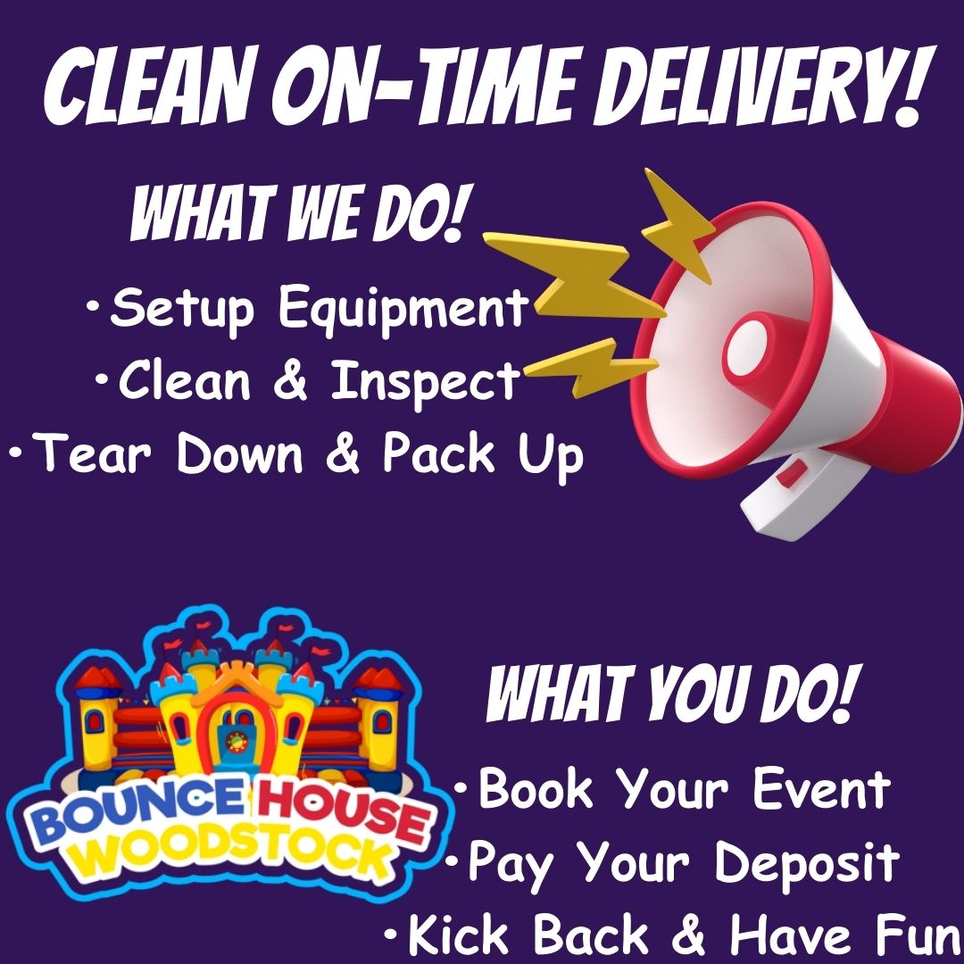 Delivery Area - Bounce House Woodstock Woodstock GA